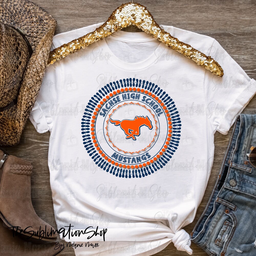 Sachse High School Mustangs PNG Digital Download Digital - Etsy