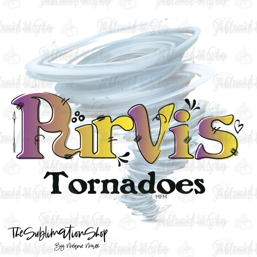 Purvis Tornadoes 2.0 PNG Digital Download Digital Art - Etsy