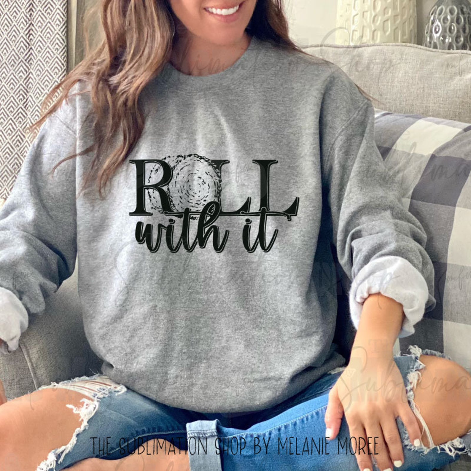 Roll With It Sublimation Design PNG Digital Download - Etsy