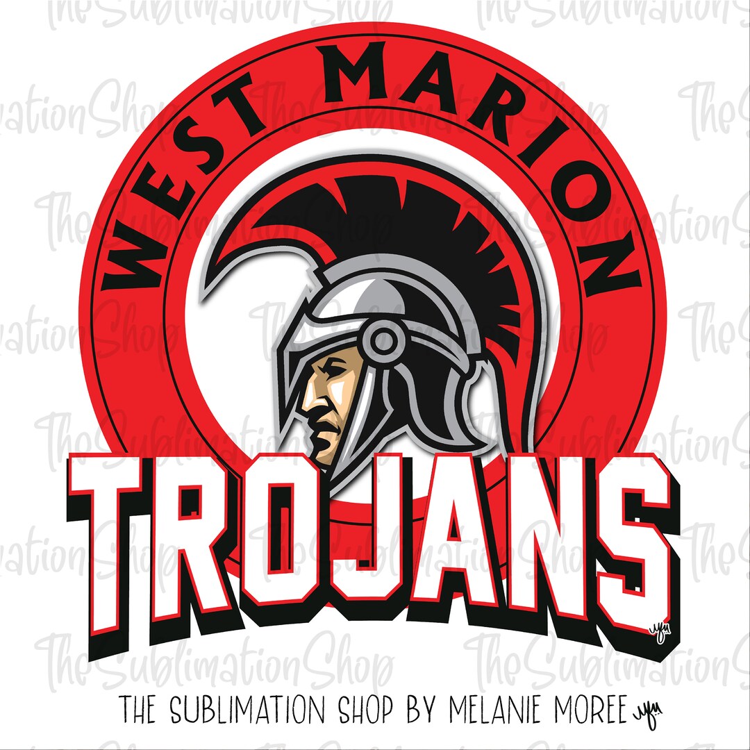 West Marion Trojans 3114 PNG Digital Download Digital Art Columbia MS ...