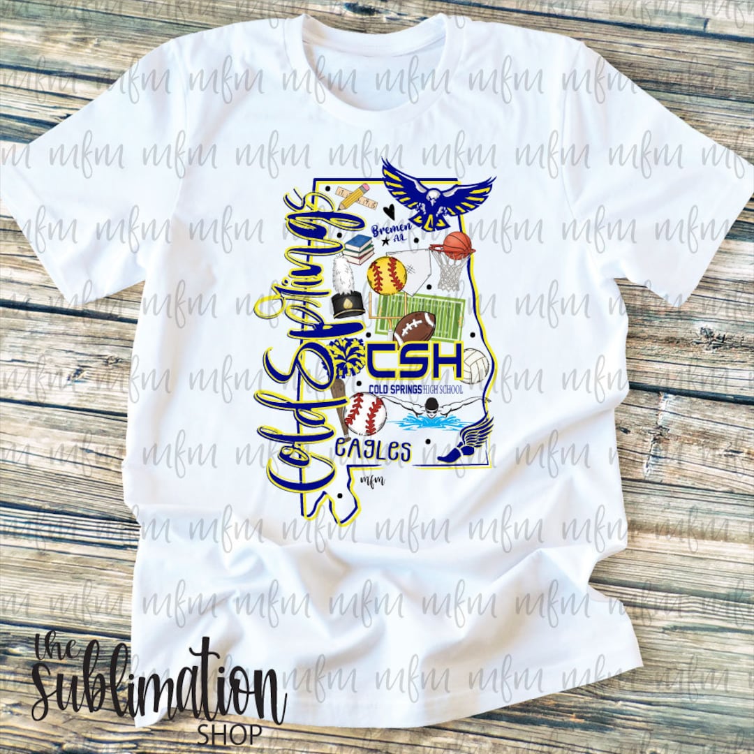 Cold Springs Eagles PNG Digital Download Digital Art Jasper AL alabama ...