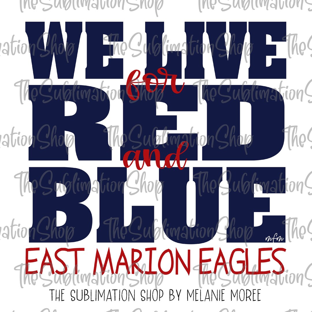 East Marion Eagles 2919 PNG Digital Download Digital Art Columbia MS ...