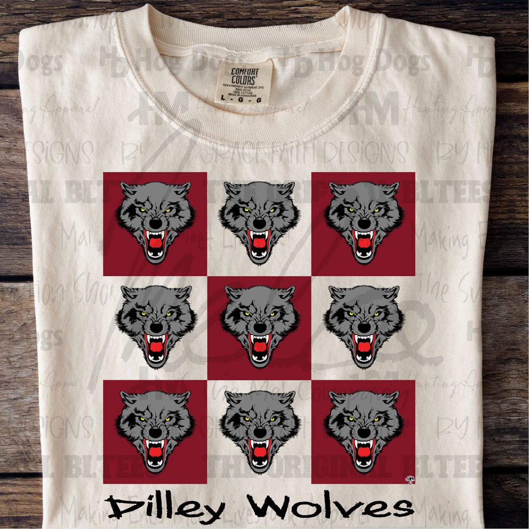 Dilley Wolves 3187 PNG Digital Download Digital Art Texas Schools ...