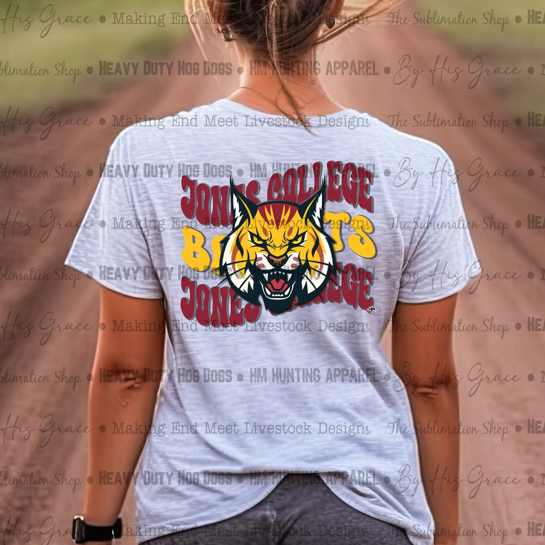 Jones College Bobcats 3015 PNG Digital Download Digital Art Ellisville ...