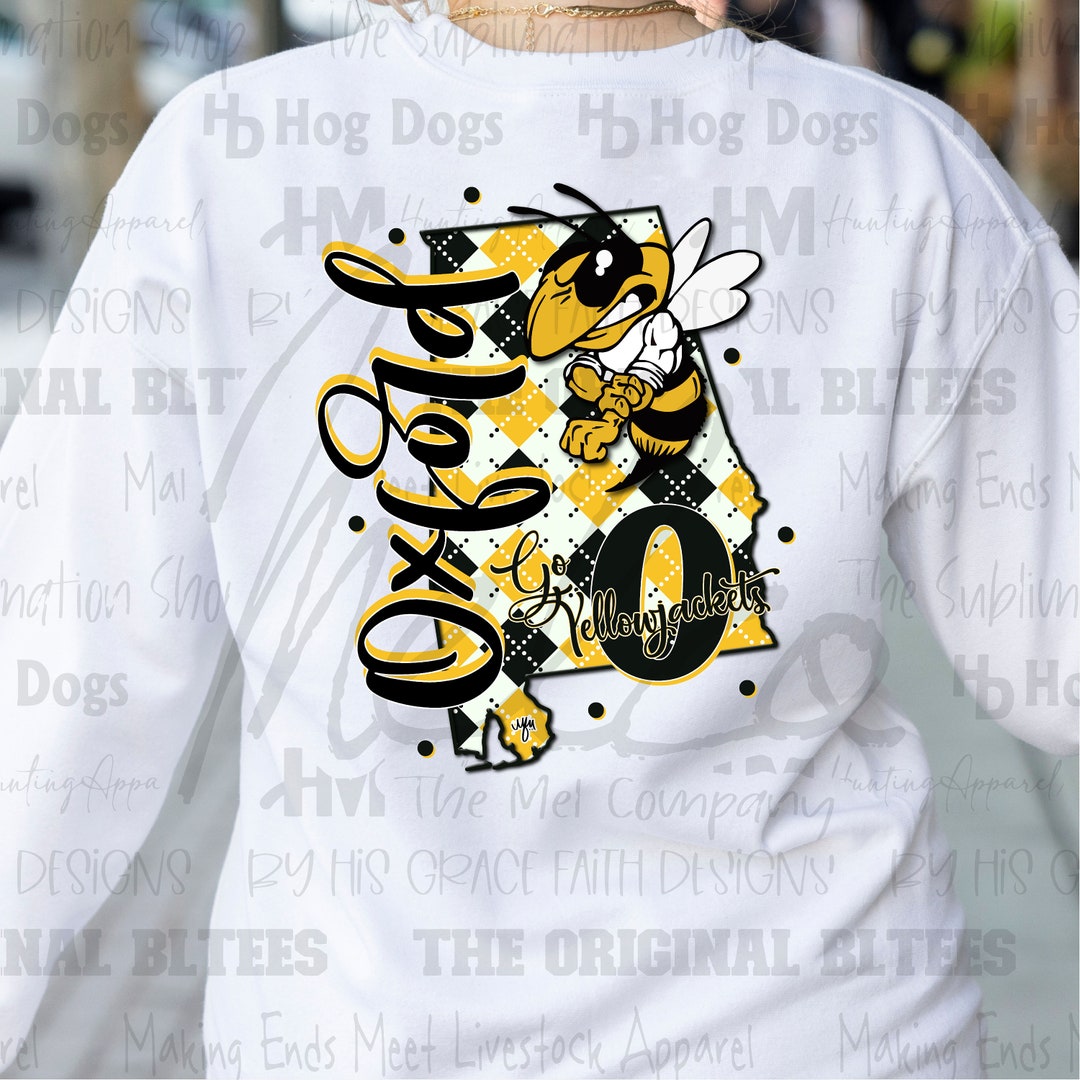 Oxford Yellow Jackets 2911 PNG Digital Download Digital Art Oxford AL ...