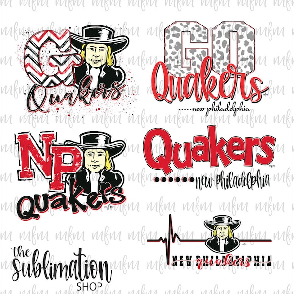 New Philadelphia Quakers Svg - Etsy