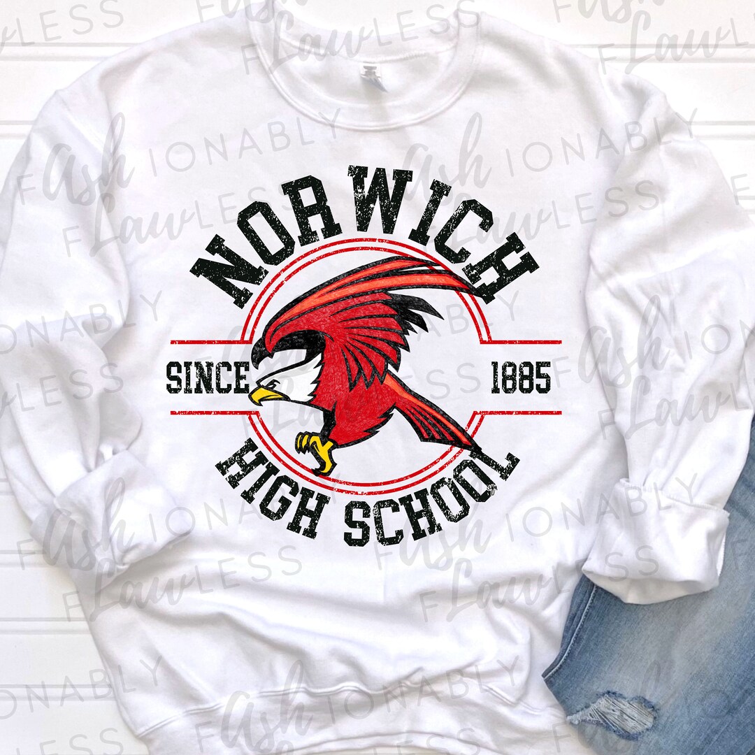 Norwich Eagles 3156 PNG Digital Download Digital Art School Mascot ...