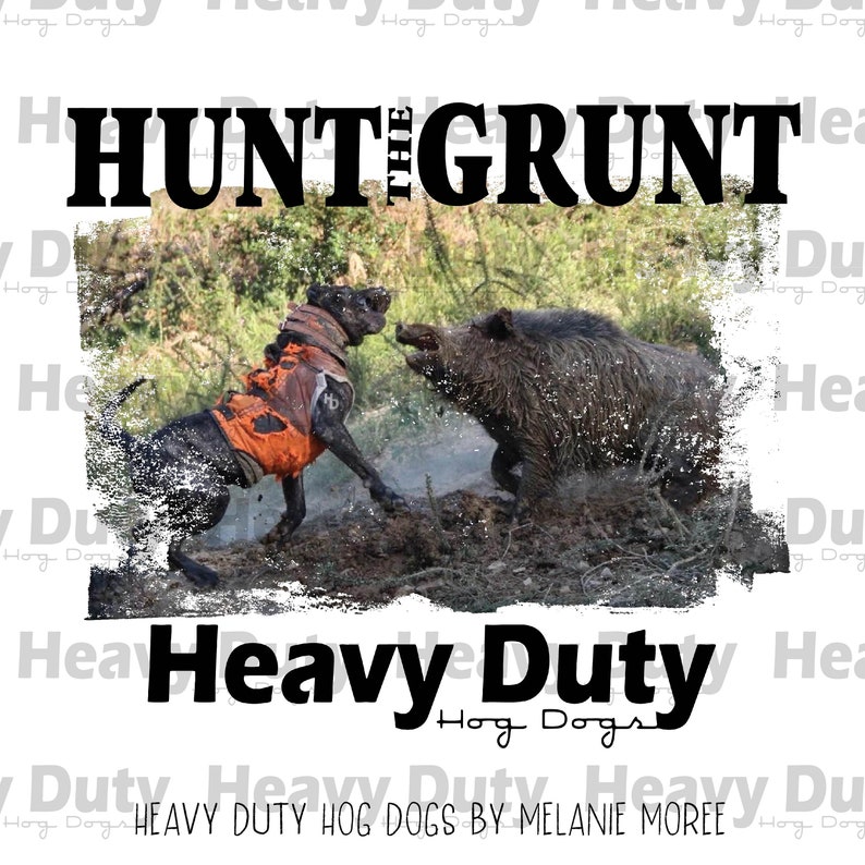Heavy Duty Hog Dogs PNG Digital Download Digital Art - Etsy
