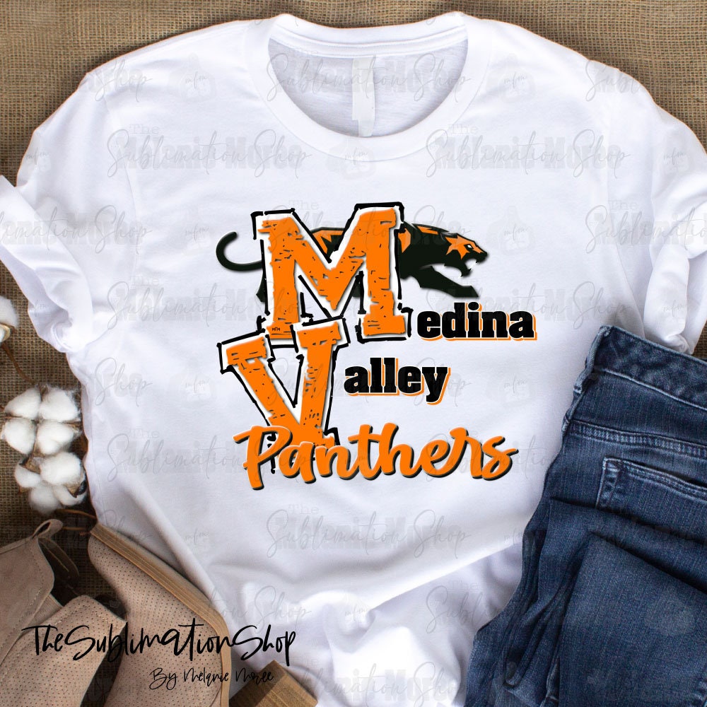 Medina Valley Panthers PNG Digital Download Digital Art - Etsy Finland