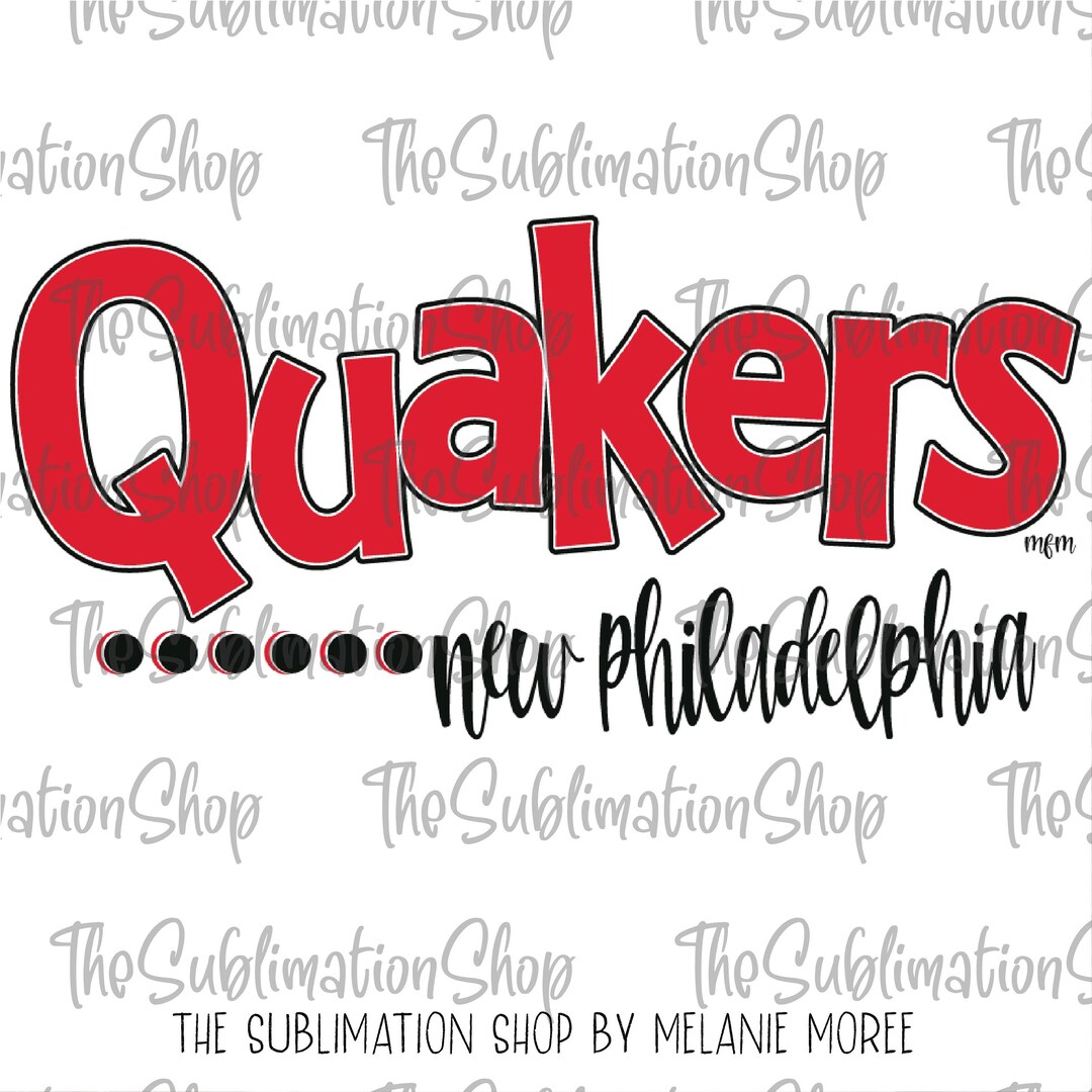 New Philadelphia Quakers PNG Digital Download Digital Art New ...