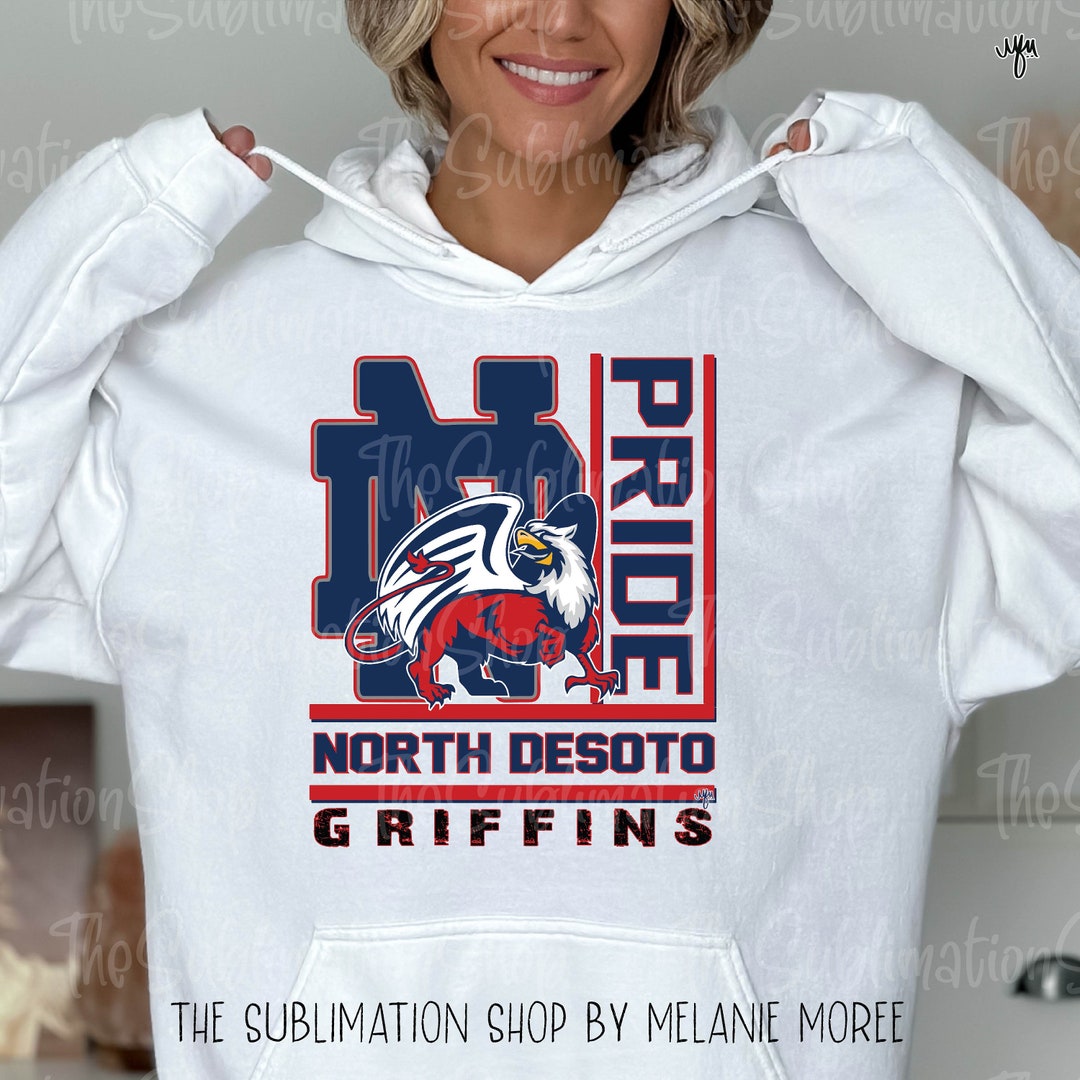 North Desoto Griffins Sublimation Ready to Press Sheets Stonewall LA ...