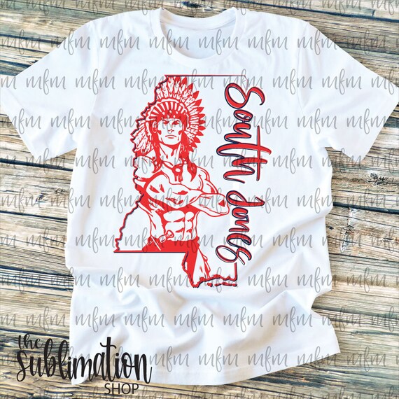 South Jones Braves 6.0 PNG Digital Download Digital Art | Etsy