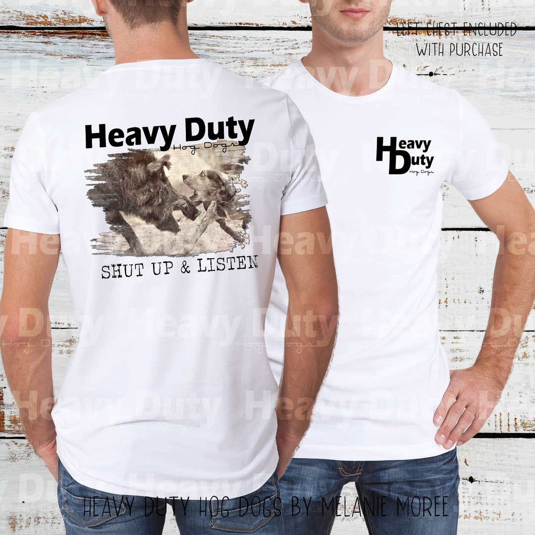 Heavy Duty Hog Dogs PNG Digital Download Digital Art Columbia MS Hog ...