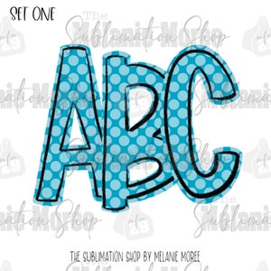 Dr. Seuss Inspired Doodle Alphabet Sets PNG Digital Download Digital ...