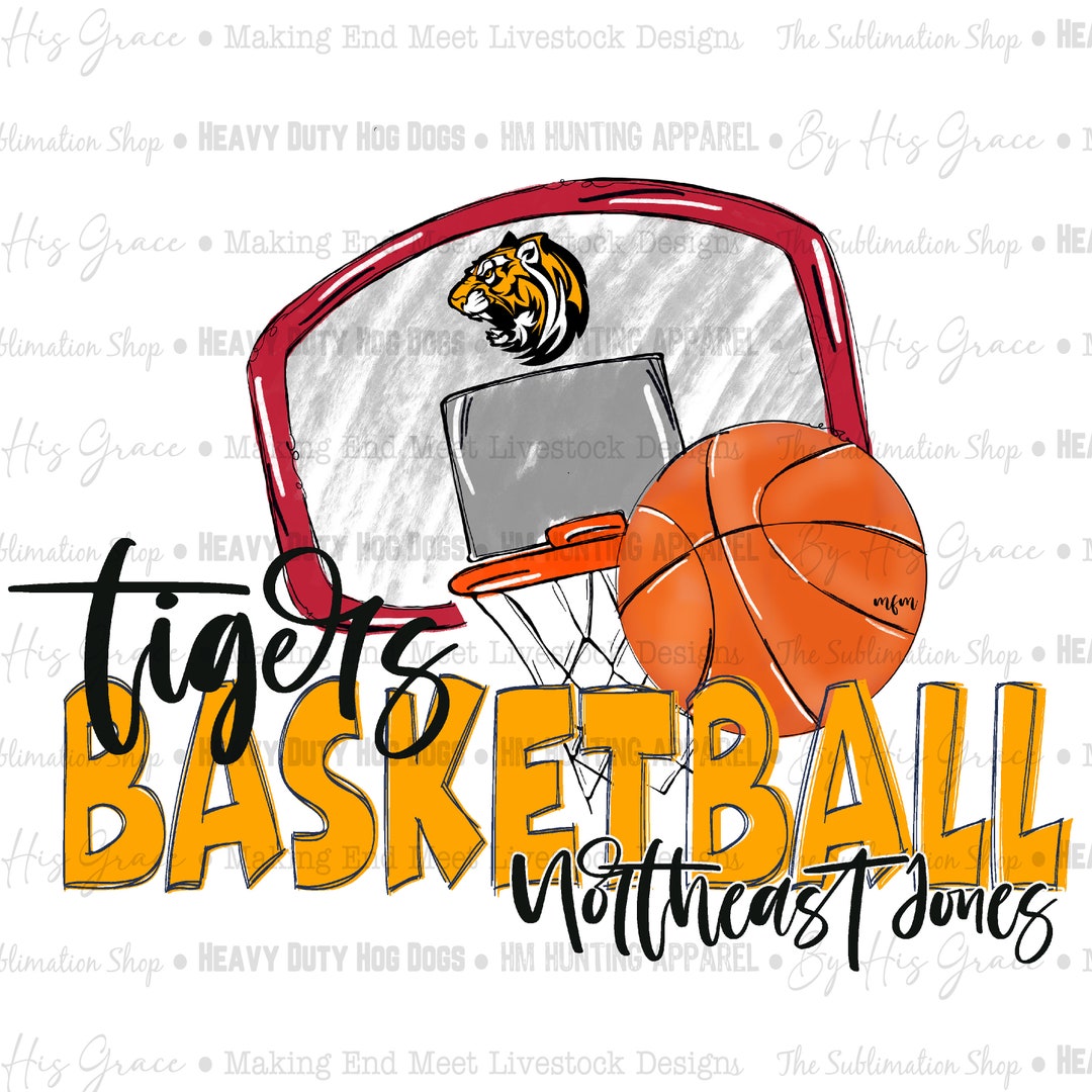 Northeast Jones Tigers 3126 PNG Digital Download Digital Art Ellisville ...