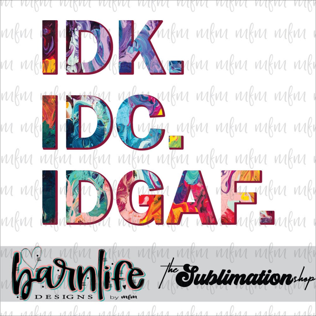 IDGAF PNG Digital Download Digital Art Cow Hide Cow Print County Life ...