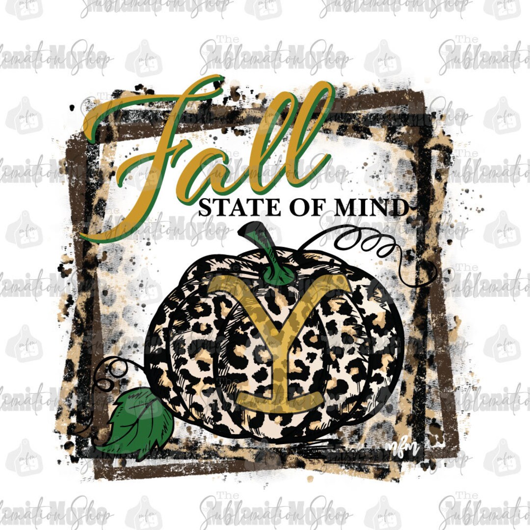 Fall State of Mind Sublimation Ready to Press Sheets Show Life Barn ...
