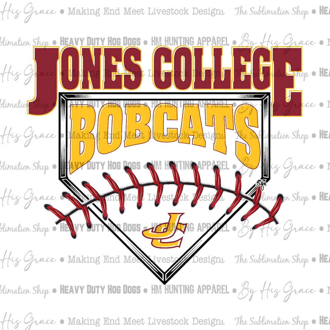 Jones College Bobcats 3073 PNG Digital Download Digital Art Ellisville ...