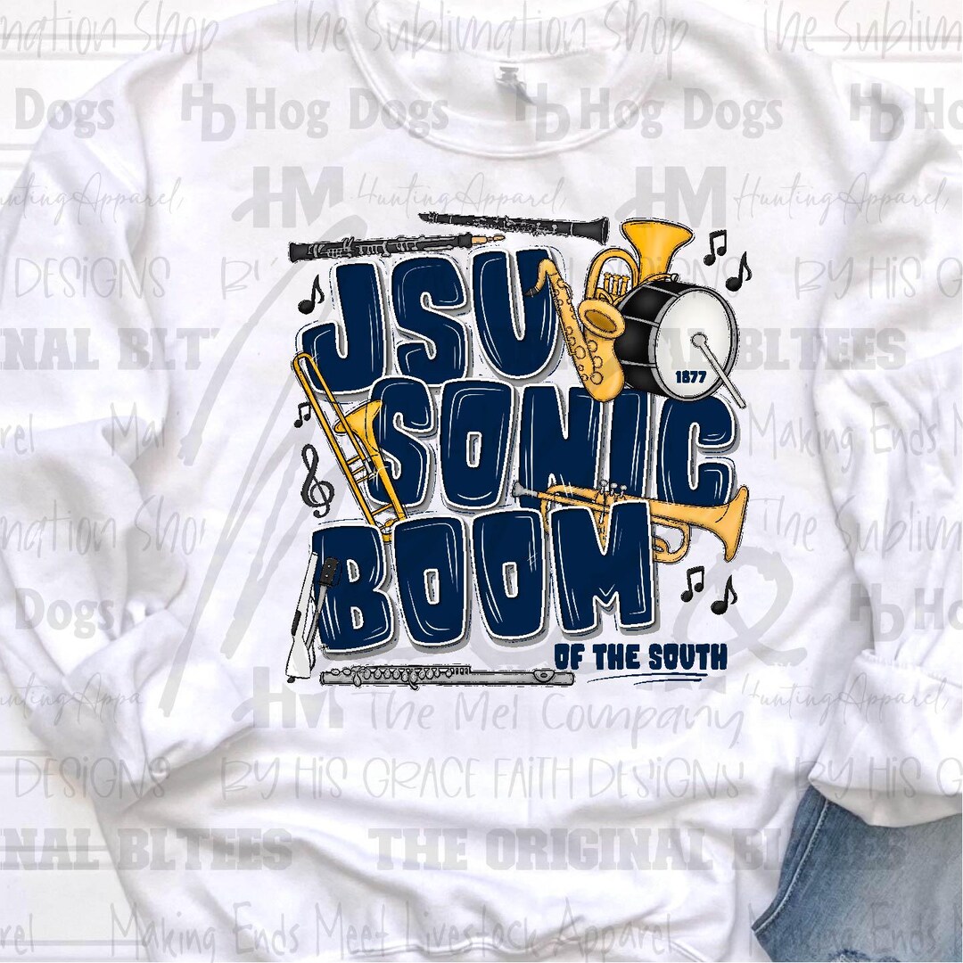 Jackson State Sonic Boom of the South PNG Digital Download Digital Art ...