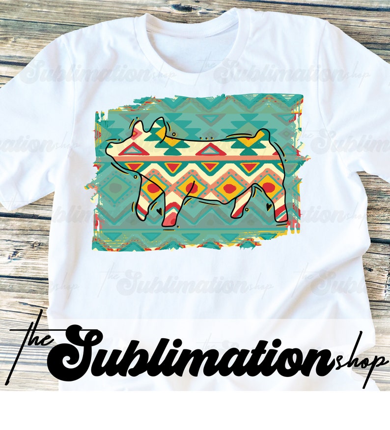 Aztec Pig 2.0 Sublimation Design PNG Digital Download - Etsy