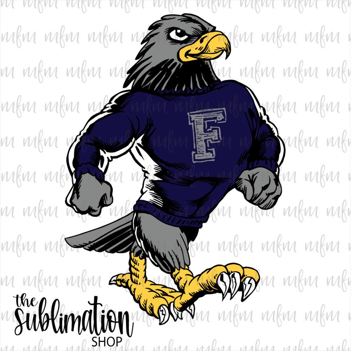 Fairless Falcons Mascots PNG Digital Download Digital Art | Etsy