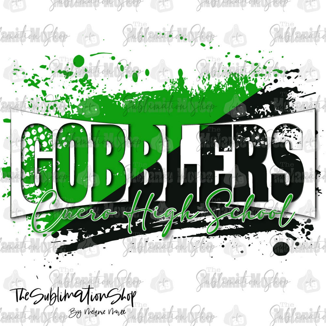 Cuero Gobblers PNG Digital Download Digital Art Cuero TX - Etsy