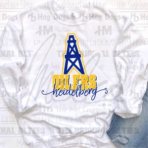 Heidelberg Oilers 2901 PNG Digital Download Digital Art Heidelberg MS ...