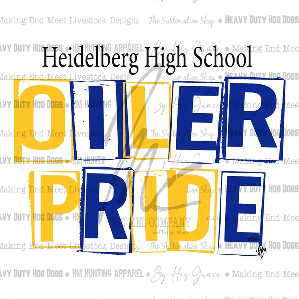 Heidelberg Oilers Png - Etsy