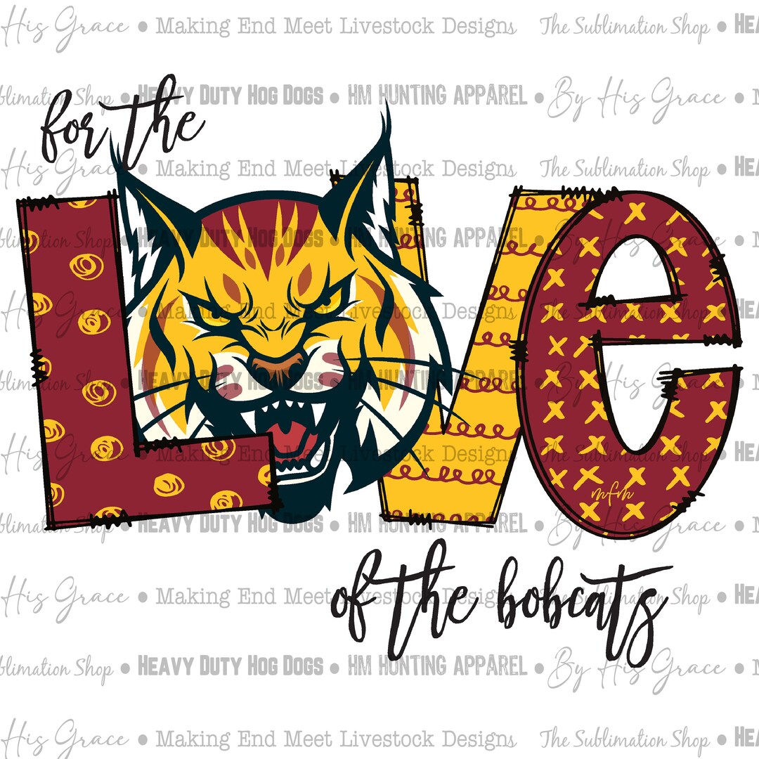 Jones College Bobcats 2925 PNG Digital Download Digital - Etsy