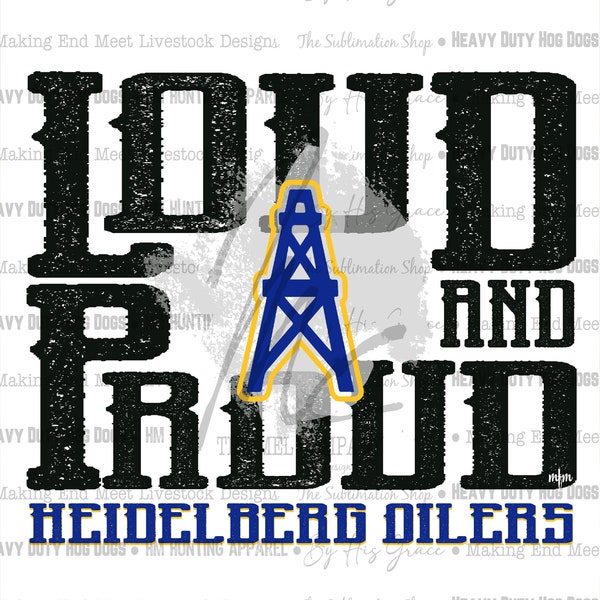 Heidelberg Oilers Png - Etsy