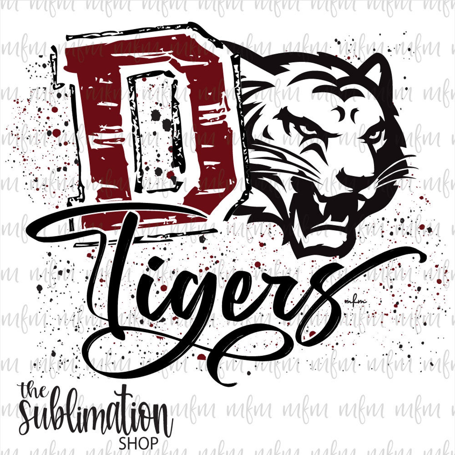 Deshler Tigers 1.0 PNG Digital Download Digital Art - Etsy