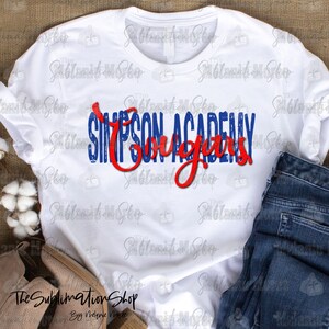 Simpson Academy 12.0 PNG Digital Download Digital Art Mendenhall MS ...