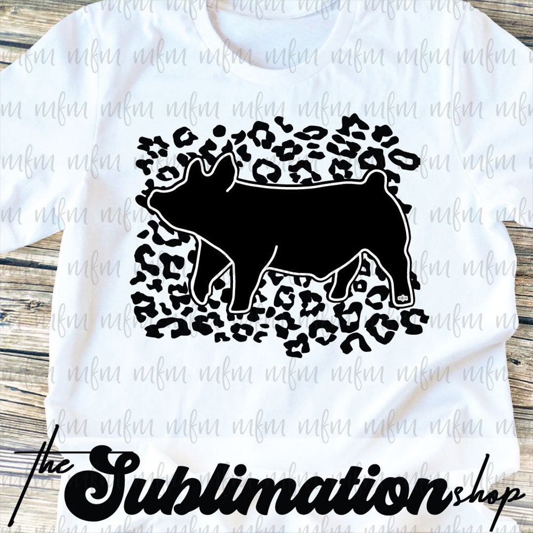Leopard Pig 1.0 PNG Digital Download Digital Art Show Life Barn Life - Etsy