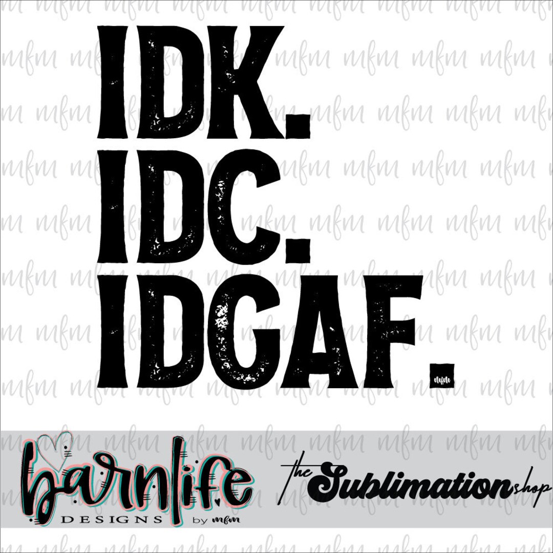 IDGAF PNG Digital Download Digital Art Cow Hide Cow Print County Life ...