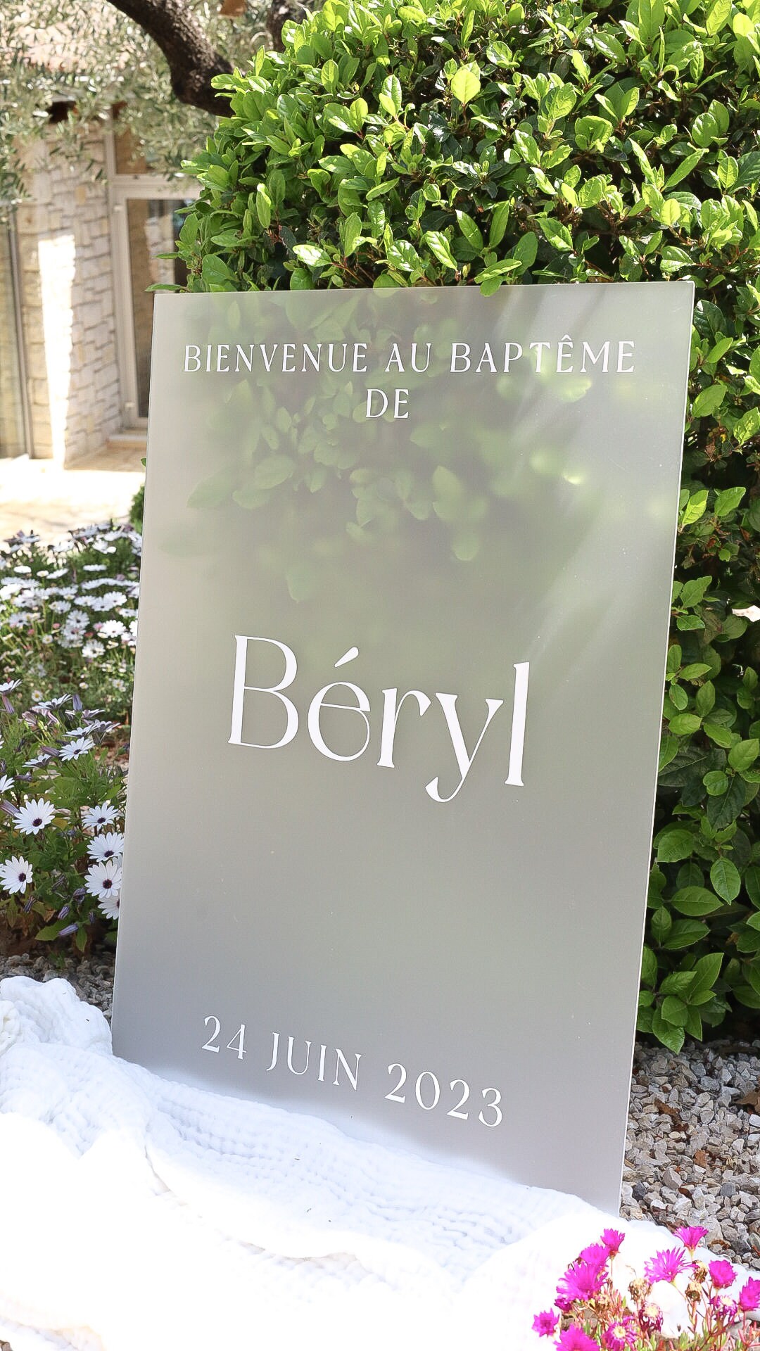 Frosted Plexi Panel Welcome - Etsy