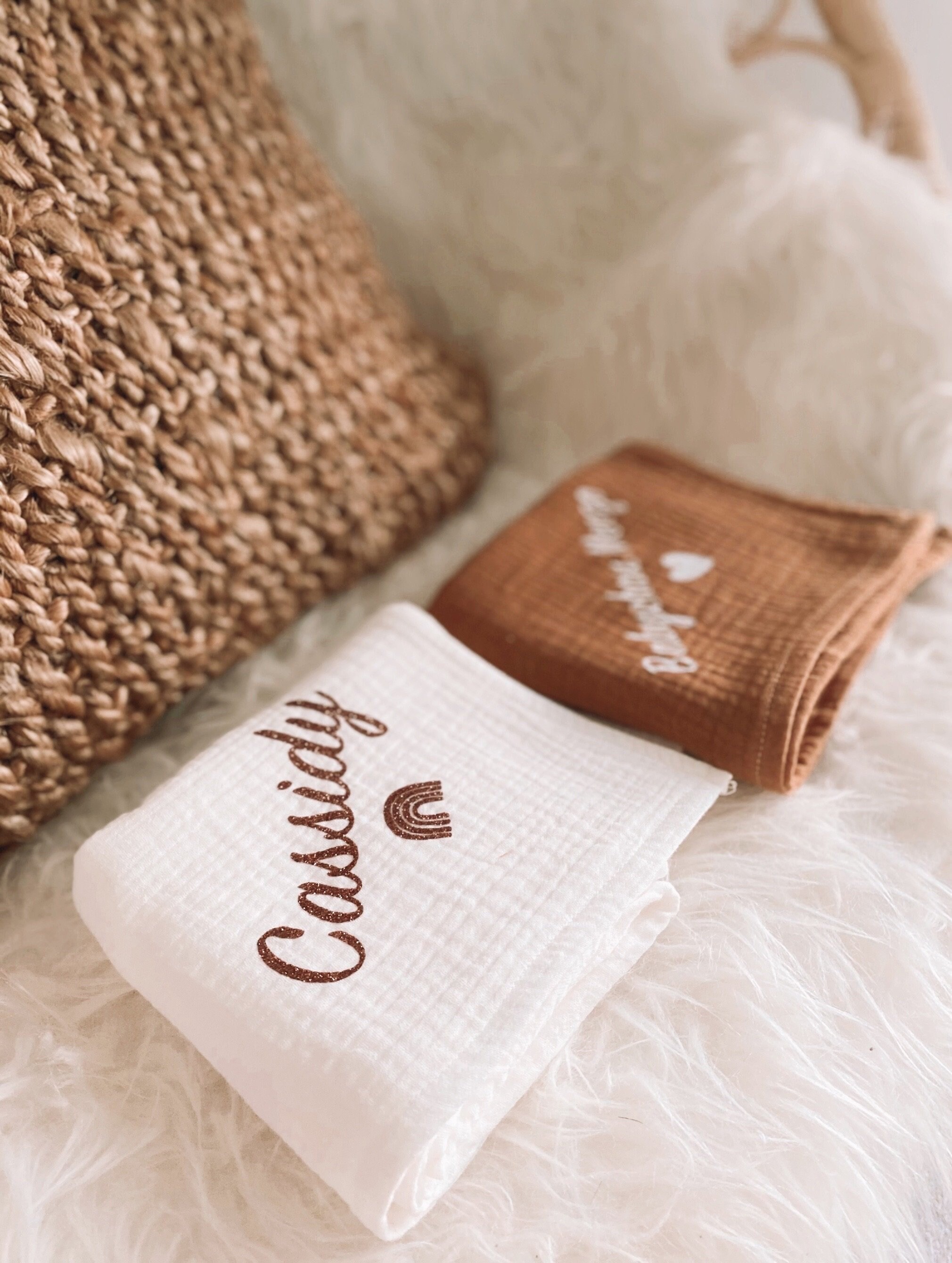 Lange gaze de coton personnalisé - Etsy France