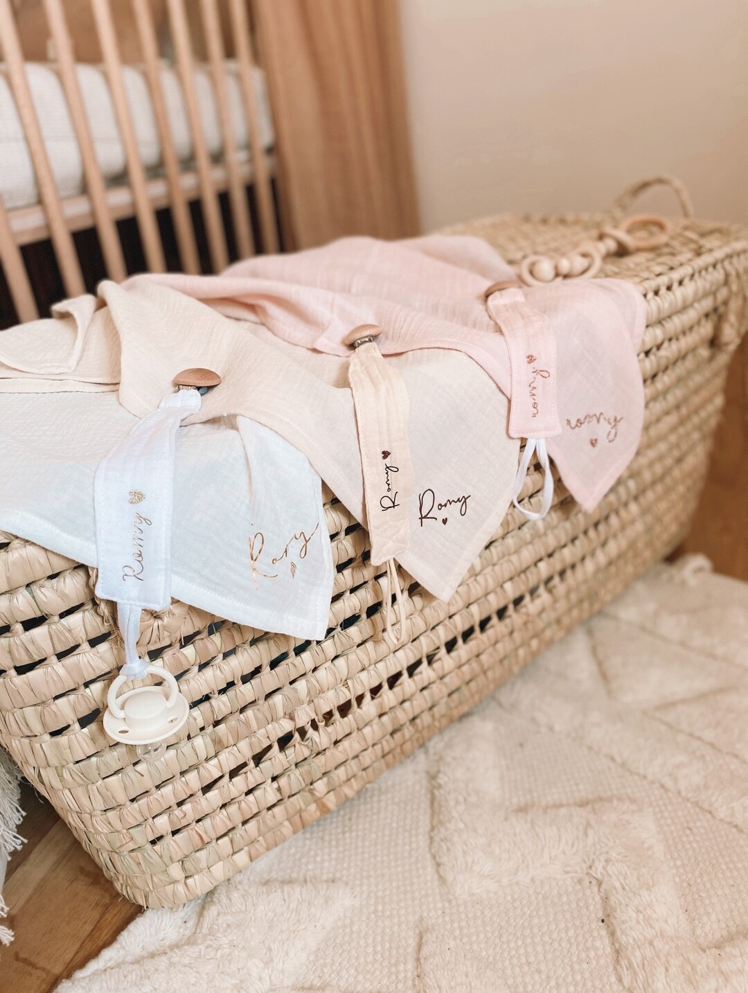 Lange gaze de coton personnalisé - Etsy France