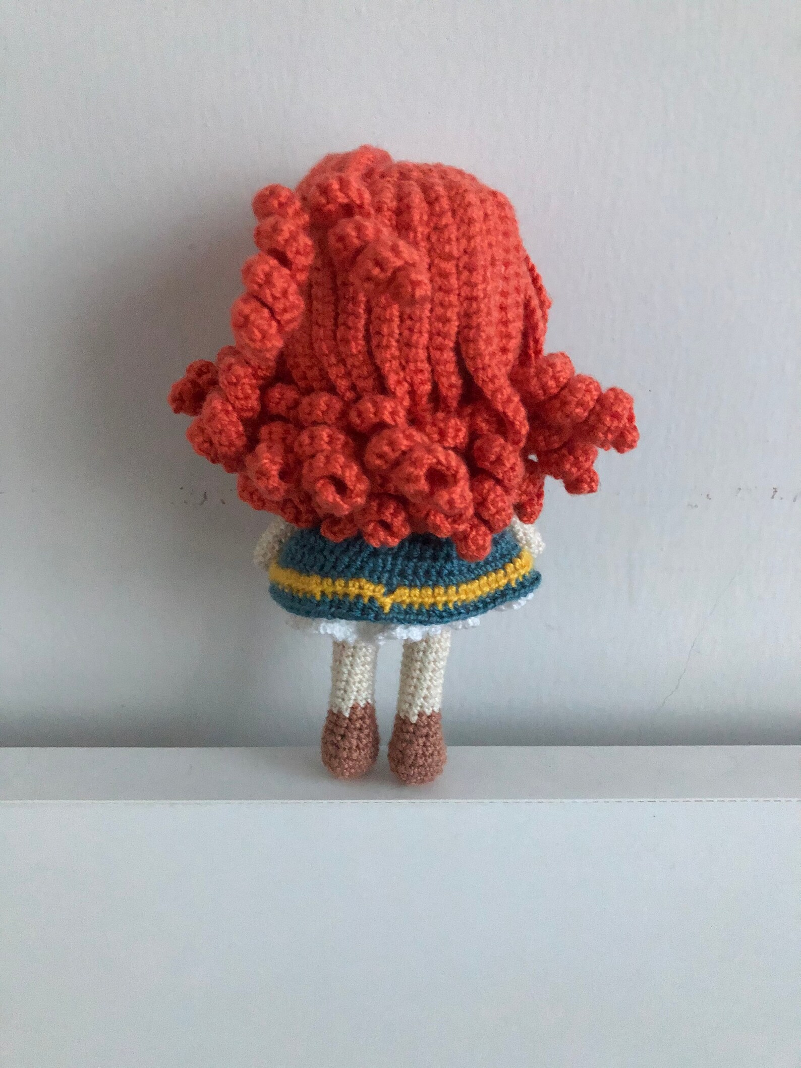 Crochet Doll , Merida Princess , Princess Doll , Amigurumi , Doll , Toy ...