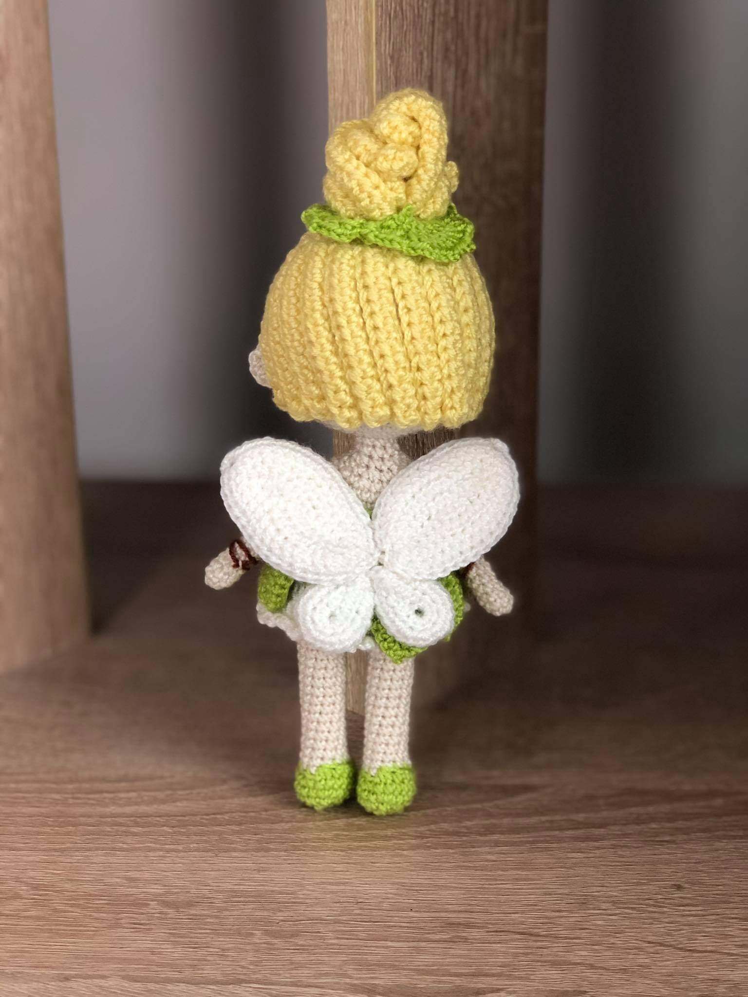 Crochet Doll , Tinker Bell , Doll , Amigurumi , Peter Pan , Toy - Etsy