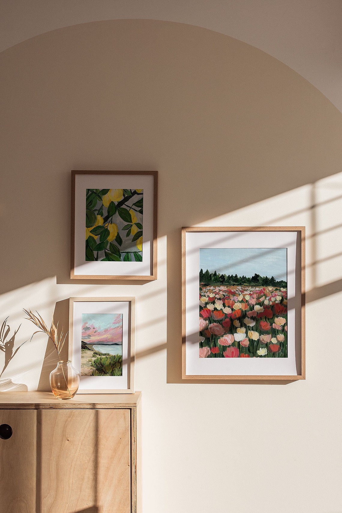 Lemon Tree Painting Acrylic Painting Lemon on the Tree - Etsy