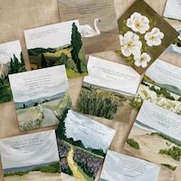 Bird Bible Verse Card, Wait Quietly Before God Greeting Card ...