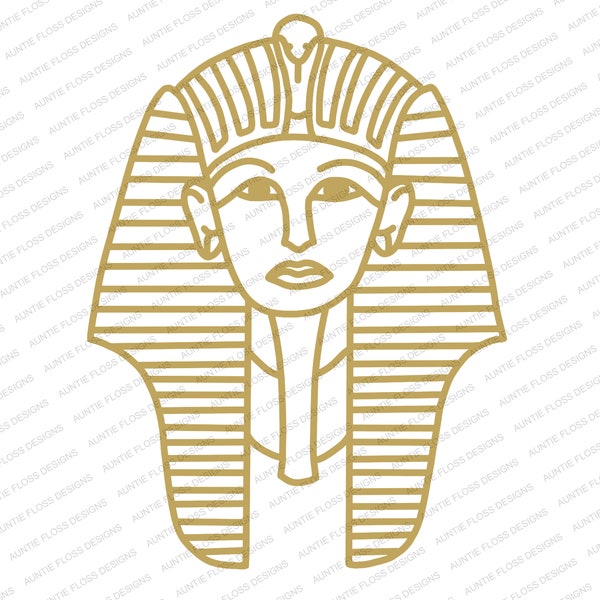 Egyptian Sphinx Head Svg - Etsy