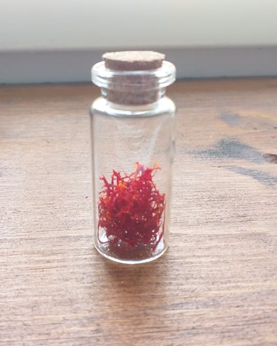 100% natural and French filament saffron. 1 dose for a dish of | Etsy