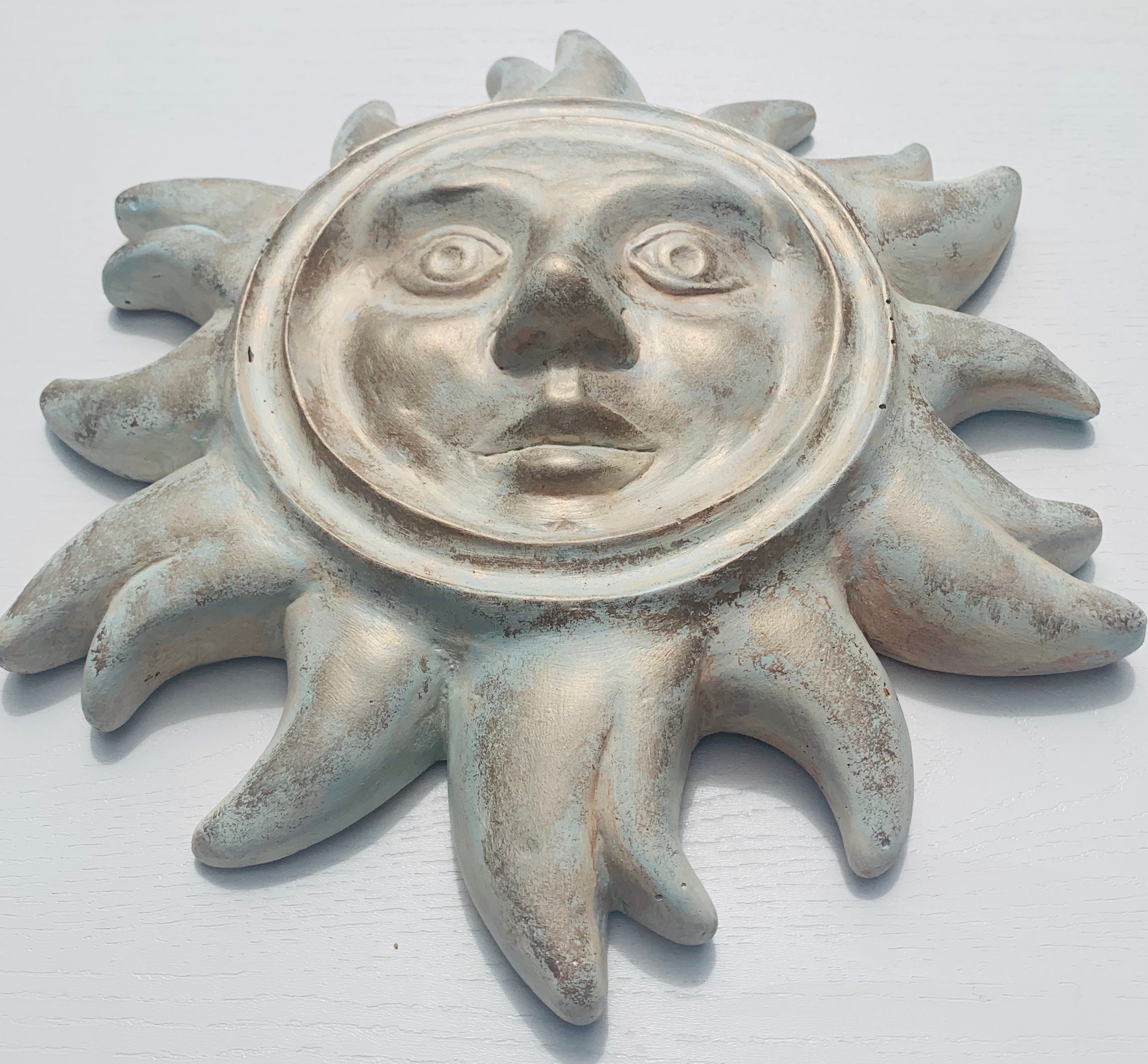 Sun Wall Art, Wall Hanging, Handmade Original Sculpture - Etsy