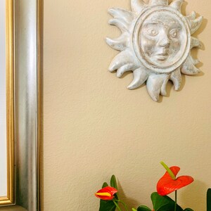 Sun Wall Art, Wall Hanging, Handmade Original Sculpture - Etsy