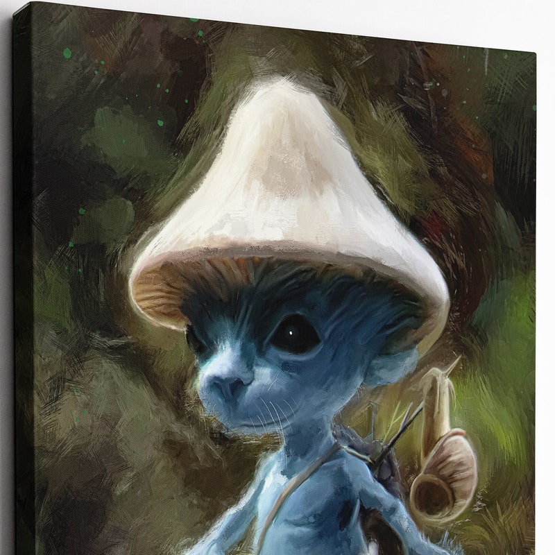 Smurf Cat - Etsy
