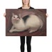 Polite Cat Meme Painting on Canvas |polite Cat Meme Wall Art |polite Cat Meme Print|polite Cat ...