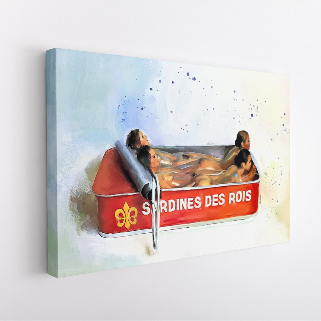 Sardines Des Rois a L'huile Canvas Print |sardines of the Kings ...