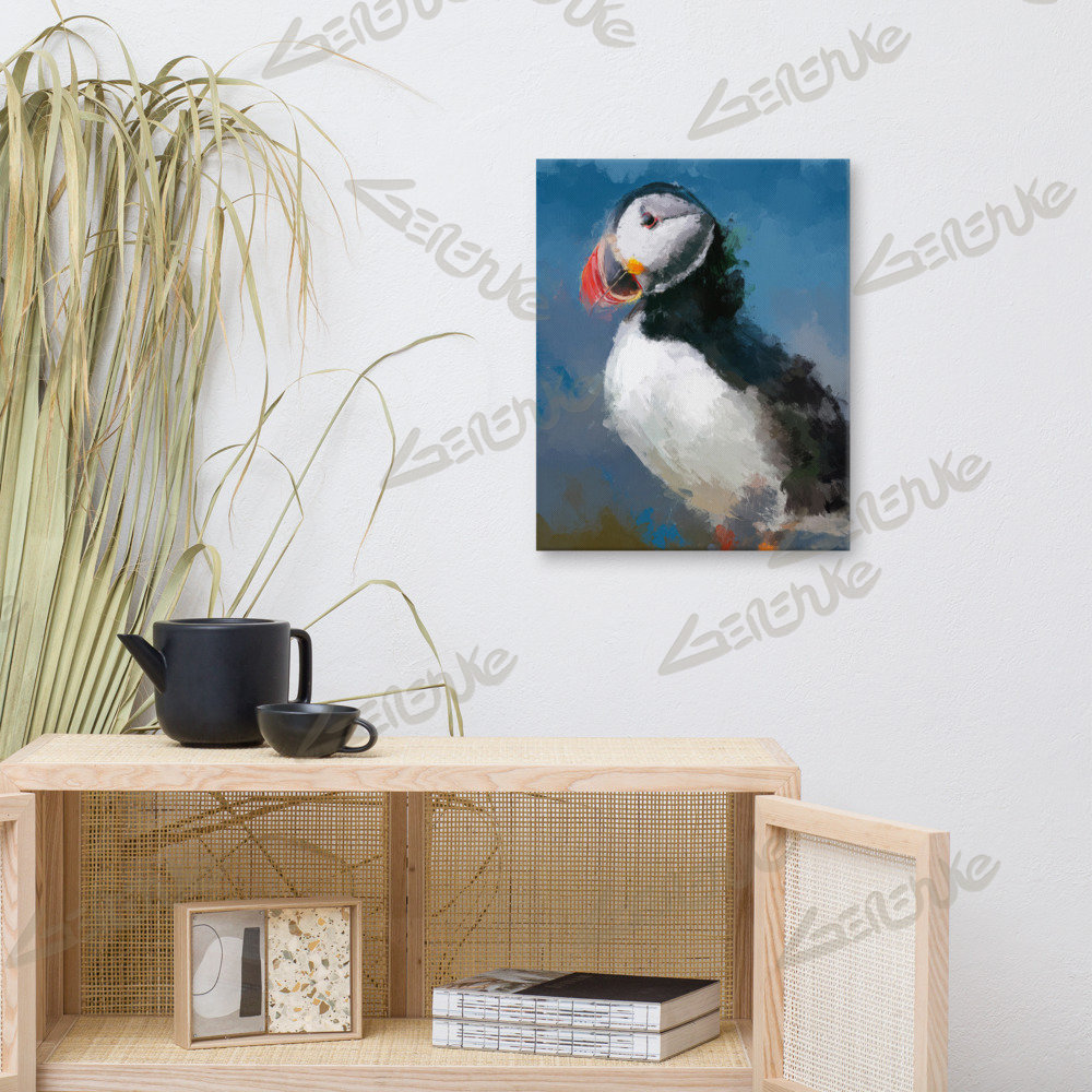Puffin Paint on Canvas puffin Print puffin Painting puffin - Etsy