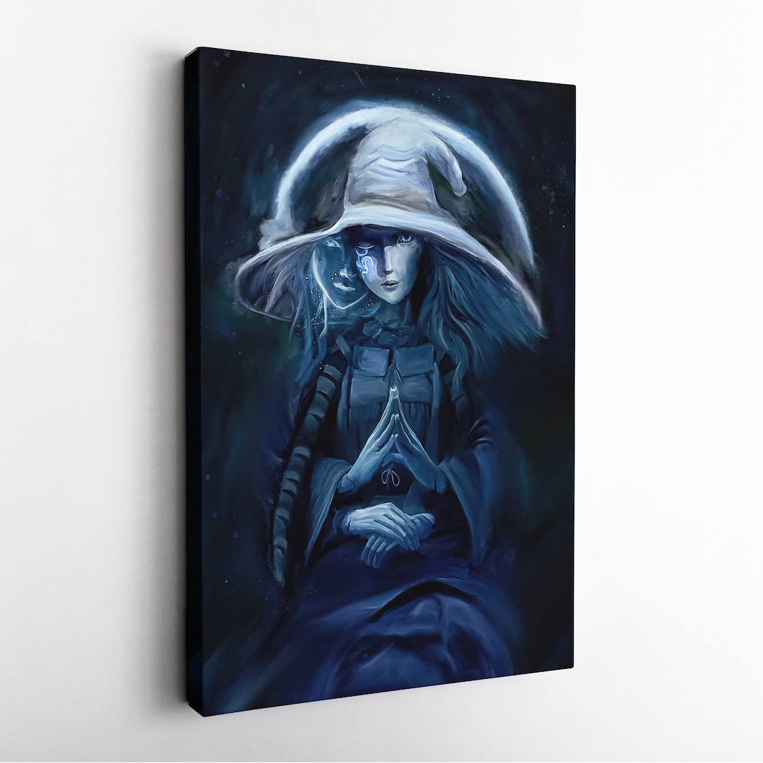 Elden Ring, Ranni the Witch Print on Canvas |ranni Art |ranni Painting ...